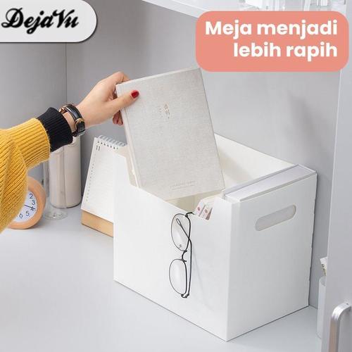 Jual SS DEJAVU STORAGE BOX BUKU DESKTOP CONTAINER BOX MEJA KANTOR RAK ...