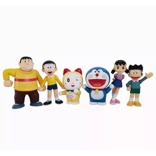 Jual MAINAN ACTION FIGURE SET DOREMON SHIZUKA GIANT SUNEO NOBITA DORAMI ...