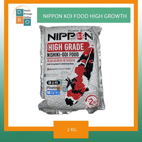Jual NIPPON KOI FOOD 2 KG | HIGH GROWTH | PAKAN IKAN | PELET IKAN ...