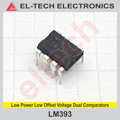 Jual LM393 LM393N LM 393 393N Low Power Low Offset Voltage Dual Comparators - Kota Surabaya ...