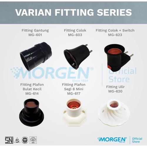 Jual Morgen Fitting Plafon / Colok , SNI - Fitting MG-621 - Kota ...