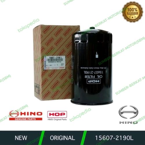 Jual FILTER OLI HINO LOHAN HINO500 15607-2190 ASLI ORIGINAL HOP GENUINE ...