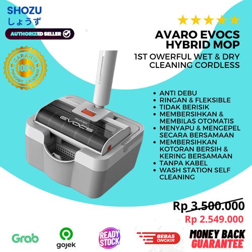 Jual AVARO EVOCS Hybrid Mop Cordless Alat Pel Canggih Wet & Dry ...