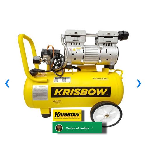 Jual krisbow compressor 1 HP 24 LTR 8 BAR Oil Free - Kota Surabaya ...