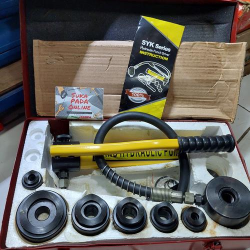 Jual Pembolong plat plong hydraulic punch driver puncher hidrolik ...