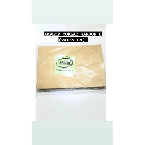 Jual AMPLOP COKLAT SAMSON D UKURAN FOLIO 24X35 CM - Kota Surabaya ...