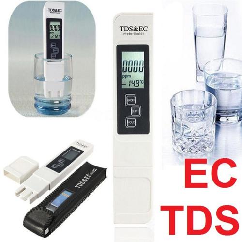 Jual TDS 3 - EC TDS Meter Alat Tes Ukur Hidroponik Air Water Ppm - TDS ...