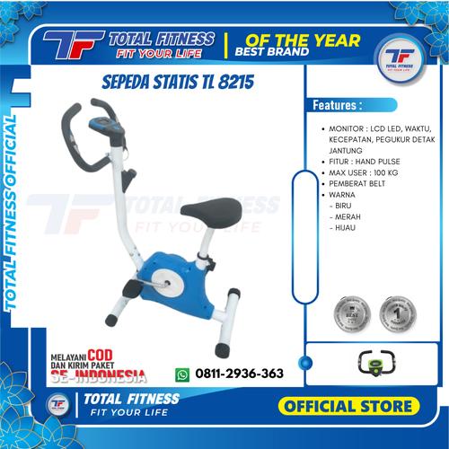 Promo tl 8215 mini bike belt |sepeda fitnes statis belt total - Biru ...