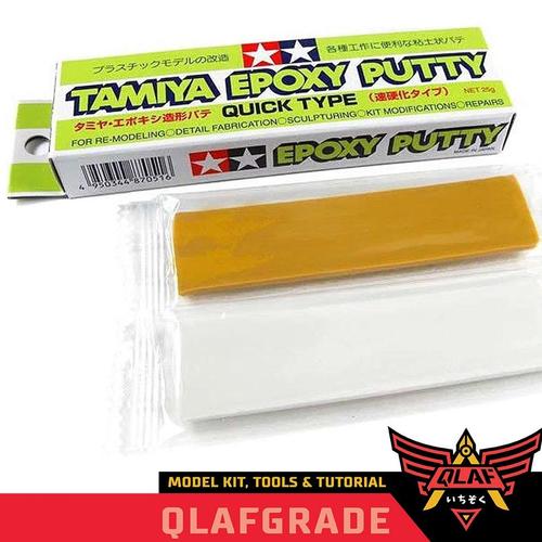 Jual Tamiya EPOXY PUTTY - QUICK TYPE - model kit gundam paint - Jakarta ...