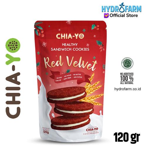 Jual Chia Yo - Healthy Sandwich Cookies Mix Premium - Red Velvet 120g ...