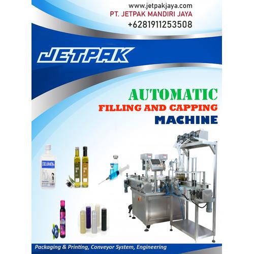 Jual AUTOMATIC FILLING AND CAPPING MACHINE - Mesin Pengisian/Penutup ...