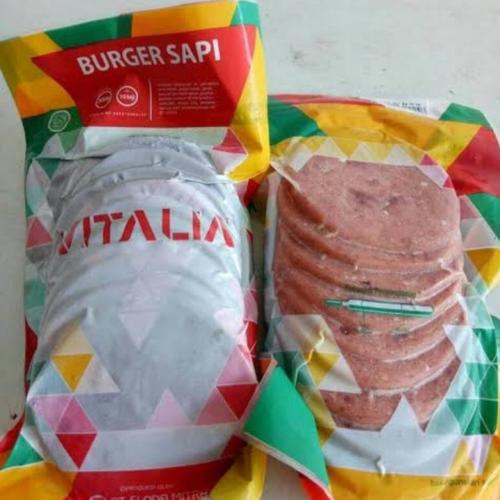 Jual VITALIA BURGER SAPI 10 PCS 250 GR BEEF DAGING BESAR - Kota Bandung ...
