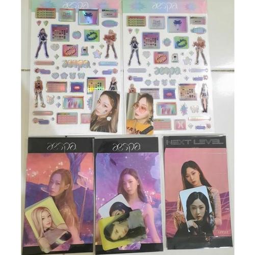 Jual AESPA EPOXY GISELLE SET, BLACK MAMBA STANDEE LENTI HOLO KARINA SET ...