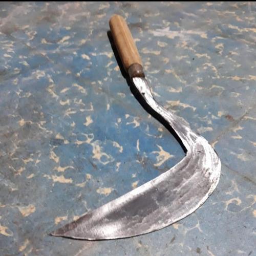 Jual Alat Pemotong Rumput Arit Rumput Baja Putih Pisau Sabit Gagang ...