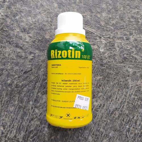 Jual Insektisida Rizotin 100 EC Pembasmi Hama Ulat Tanaman 250ml - Kota ...