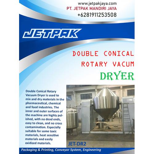 Jual DOUBLE CONICAL ROTARY VACUUM DRYER - Mesin Dryer - Kota Tangerang ...