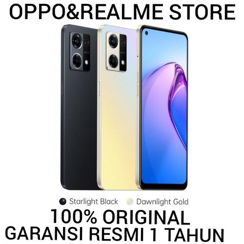 Jual oppo reno 8 4G ram 8/256gb garansi resmi - STARLIGHT BLACK ...
