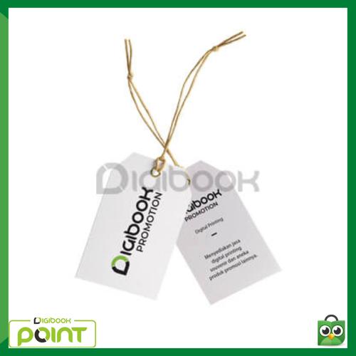 Jual Hang Tag Kertas Custom Untuk Merk Baju / Brand - Kartu Ucapan ...