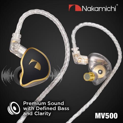 Jual Nakamichi MV500 In Earphone Monitor Mic HD IEM Original Resmi ...