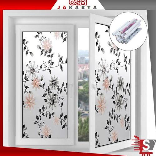 Jual SS OSM JKT H5050 STIKER KACA FILM JENDELA RUMAH / SANDBLAST ...