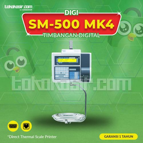 Jual Timbangan Digital DIGI SM-500MK4 Cetak Label SM-500 Series - Kota ...