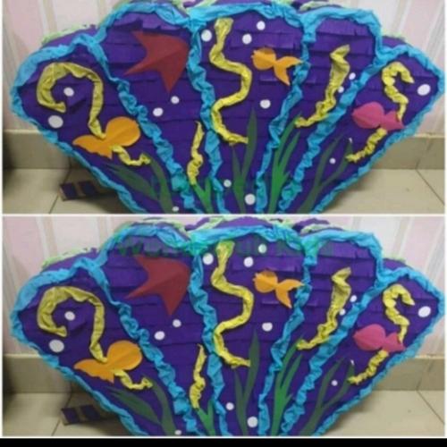 Jual Pinata kerang mermaid/Pinata ulang tahun/Pinata mermaid 3D ...