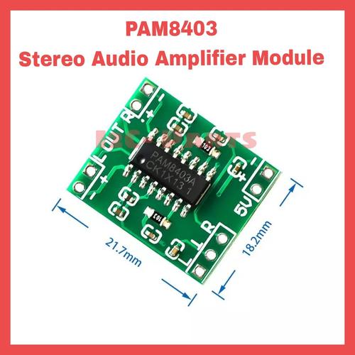 Jual PAM8403 Mini Digital Hifi Audio Amplifier Stereo 5v 2x3W - Jakarta ...