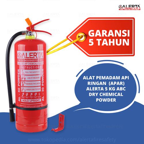 Jual Tabung alat pemadam / APAR 5KG ALERTA / isi ABC Powder Set Komplit - Kota Surabaya - ALERTA ...