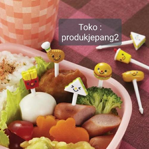 Jual Torune Tusuk Bento Burger Sandwich Hotdog Roti French fries ...