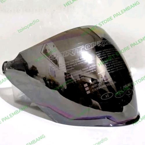 Jual KACA VISOR HELM GM EVOLUTION FIGHTER ICON RAINBOW PELANGI CLEAR ...