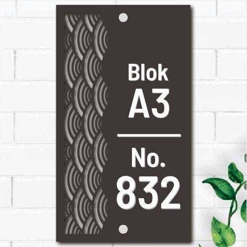 Jual NOMOR RUMAH 1 LAYER, NOMOR RUMAH,NOMOR RUMAH CUTTING TULISAN ...
