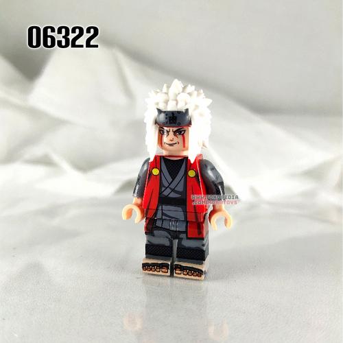 Jual BRICK-IN-BAG 06322 JIRAIYA NARUTO BLOCK MINI FIGURE CUSTOM NINJA ...