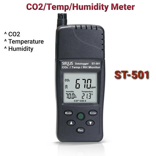 Jual CO2/Temperature/Humidity Meter ST-501 Tenmars CO2/Temp/Humid Meter ...