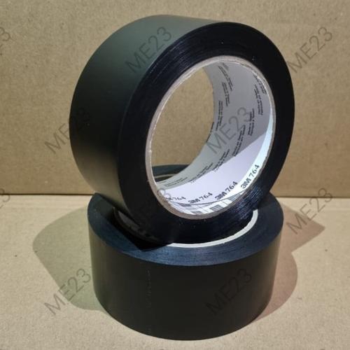 Jual 3M 764 Lakban Lantai Vinyl Tape Black / Hitam 24, 48, 72, 96mm × ...