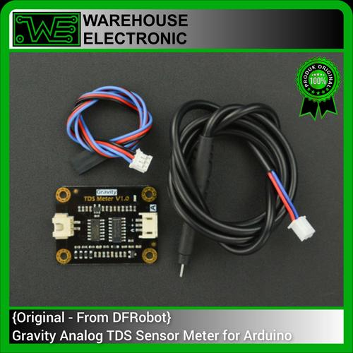 Jual Gravity Analog TDS Sensor Meter for Arduino - ORIGINAL DFRobot ...
