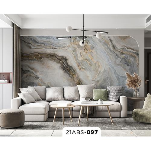 Jual Wall Mural Custom Wallpaper Dinding Motif Granit Marmer Abstrak ...