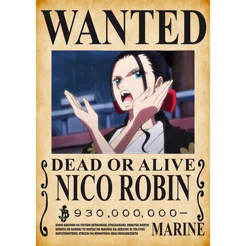 Jual Wanted Poster Bounty TERBARU One Piece Straw Hat Pirates Crew A4 ...