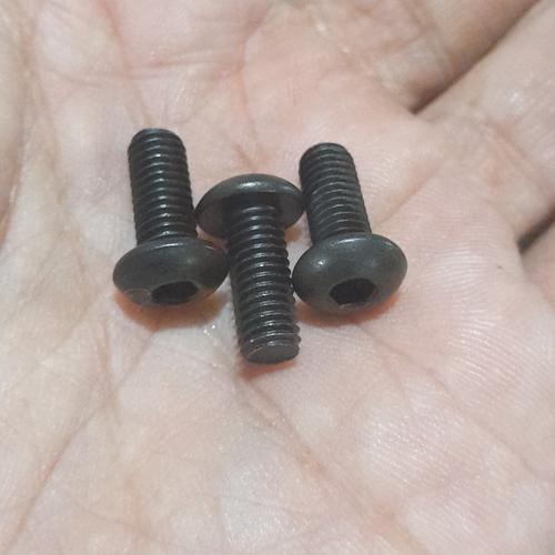 Jual M5×12 Baut L Button hitam baja - Kab. Tangerang - toko baut mur ...