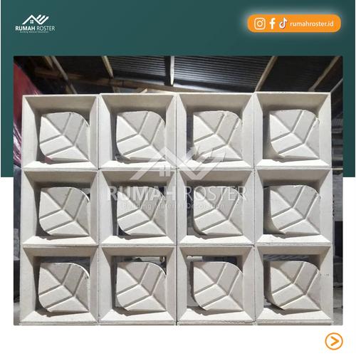 Jual Roster Beton/Roster Modern /Lubang Angin minimalis Motif Daun ...