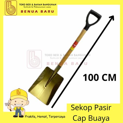 Jual Sekop Pasir Cap Buaya / Sekop Tanah Bangunan Proyek / Sekop Tukang ...