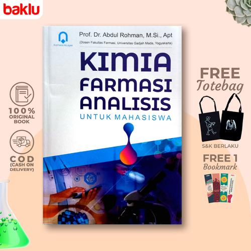 Jual Buku Kimia Farmasi Analisis - Prof. Dr. Abdul Rohman - Pustaka Pelajar - Kab. Bantul ...