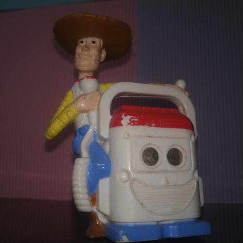 Jual Figure Woody dan Mr Mic Toy story 2004 Disney Pixar kondisi off ...