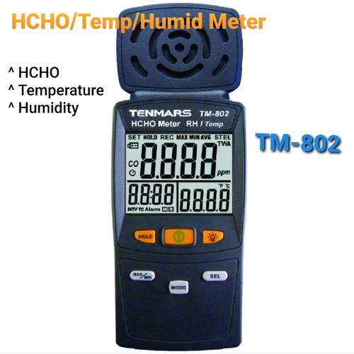 Jual HCHO/Temperature/Humidity Meter TM-802 Tenmars HCHO/Temp/Humid ...