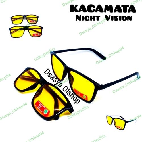 Jual KACAMATA NIGHT VISION PRIA LENSA KUNING FASHION BERKENDARA ...