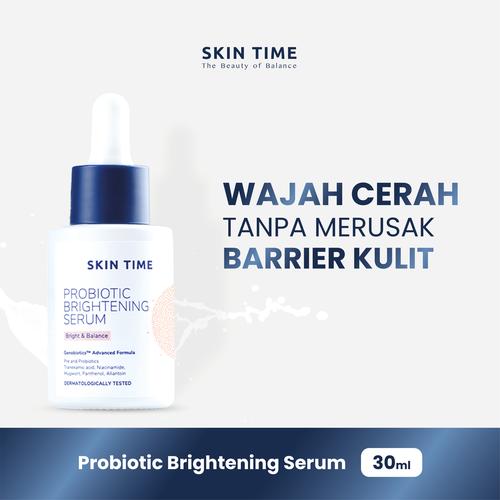 Promo SKIN TIME Probiotic Brightening Serum | Bright & Balance ...