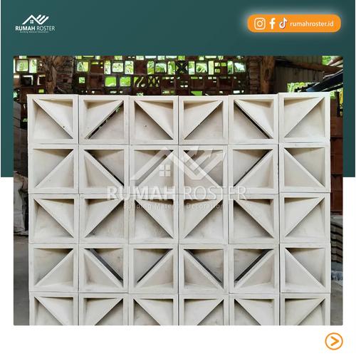 Jual Roster Putih Anti Tampias Serong/Roster Minimalis - Type Awi (2 ...