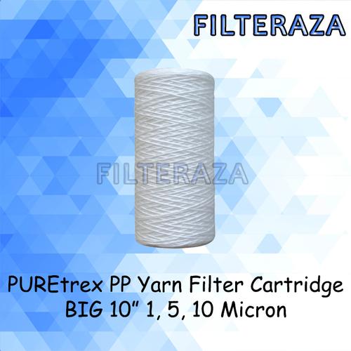 Jual PUREtrex PP Yarn Filter Cartridge BIG 10" Inch Micron 1,5,10um ...