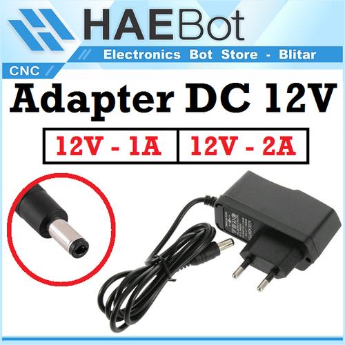 Promo [HAEBOT] Adaptor DC 12V 1A 2A Ampere Adapter Power Supply ...