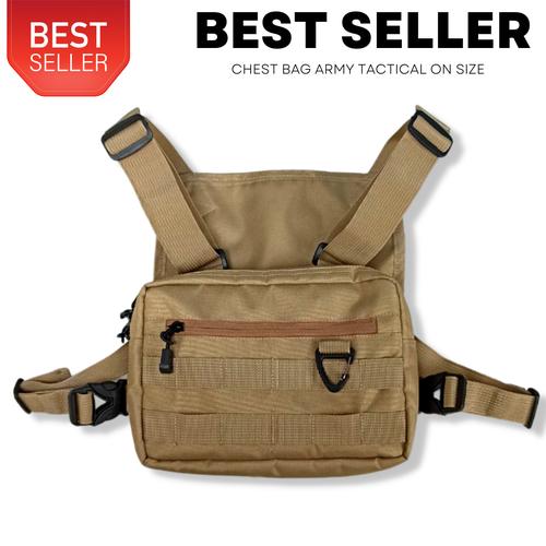 Jual Tas Army Tactical Chestbag/tas dada/chest rig bag Comando chest ...