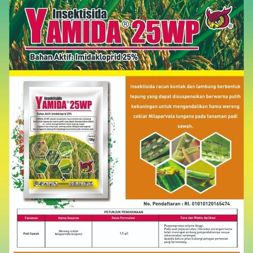 Jual Insektisida Yamida 25 WP // Pengendali wereng 100 gram - Kab ...